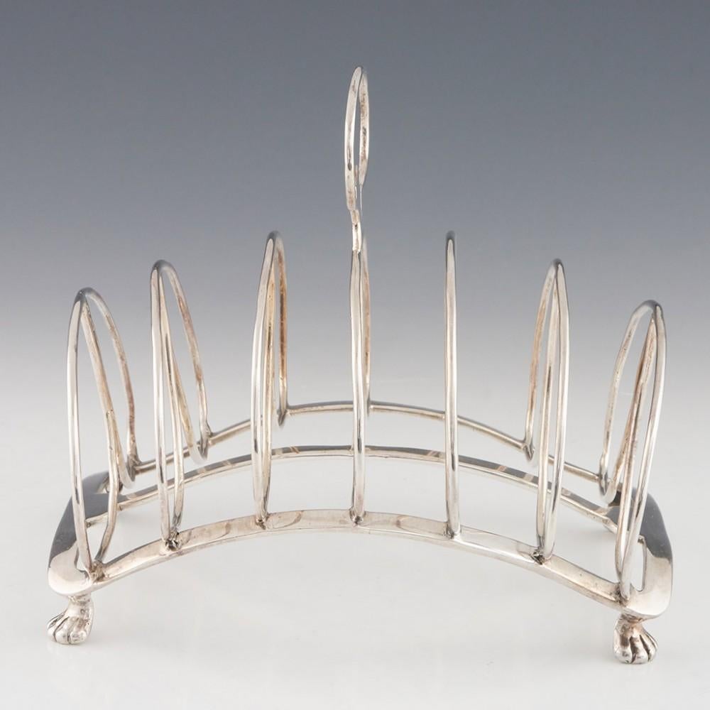 Georgian Sterling Silver Six Sivision Toast Rack London 1814 For Sale ...