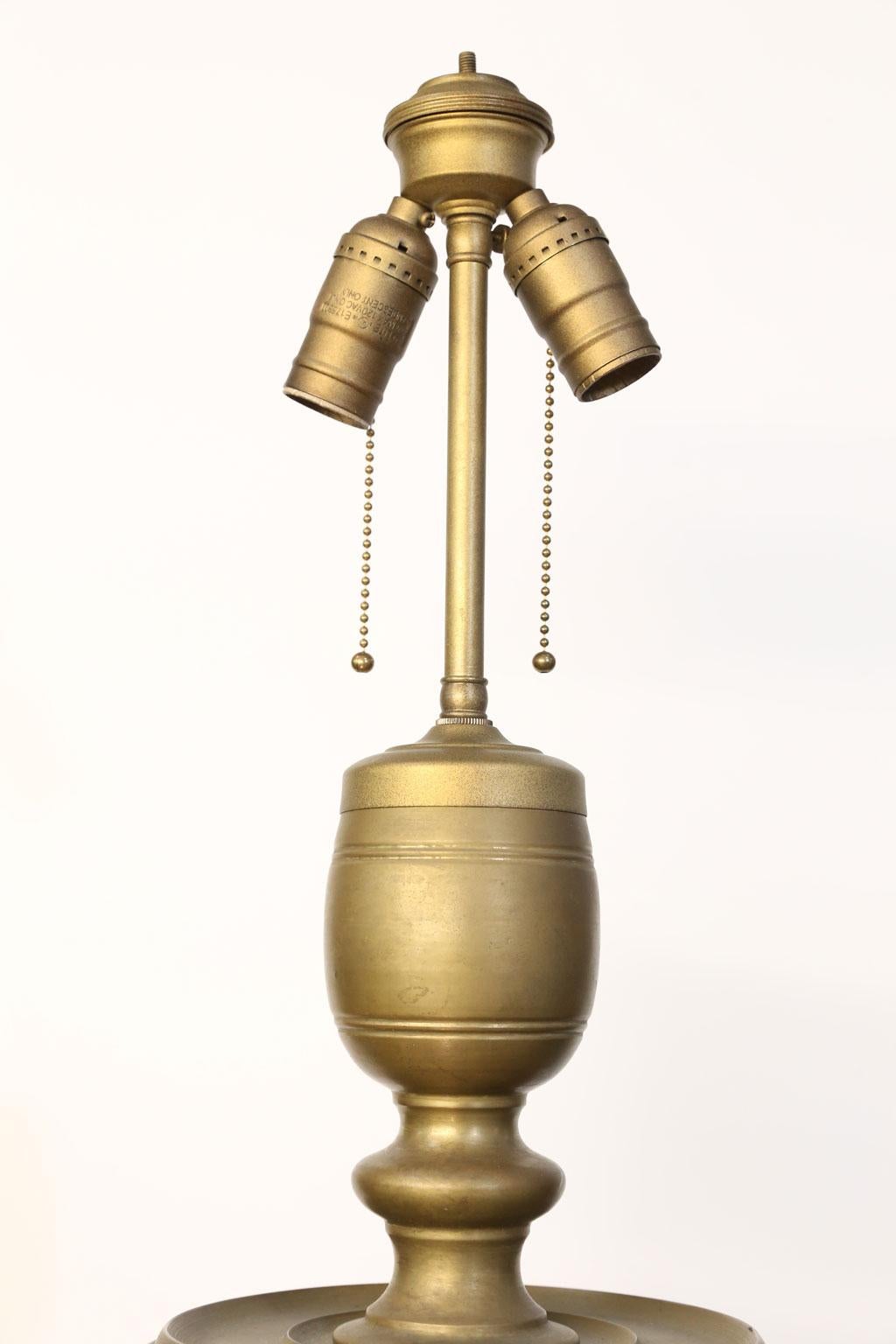 Georgian Style Brass Floor Lamp at 1stDibs