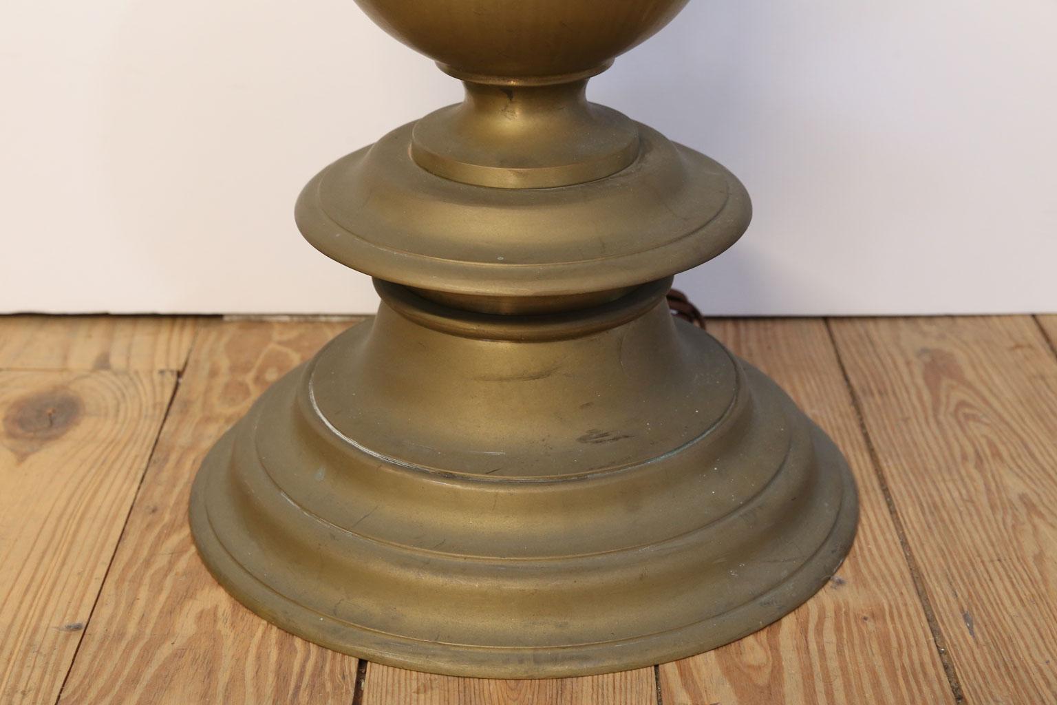 Georgian Style Brass Floor Lamp at 1stDibs
