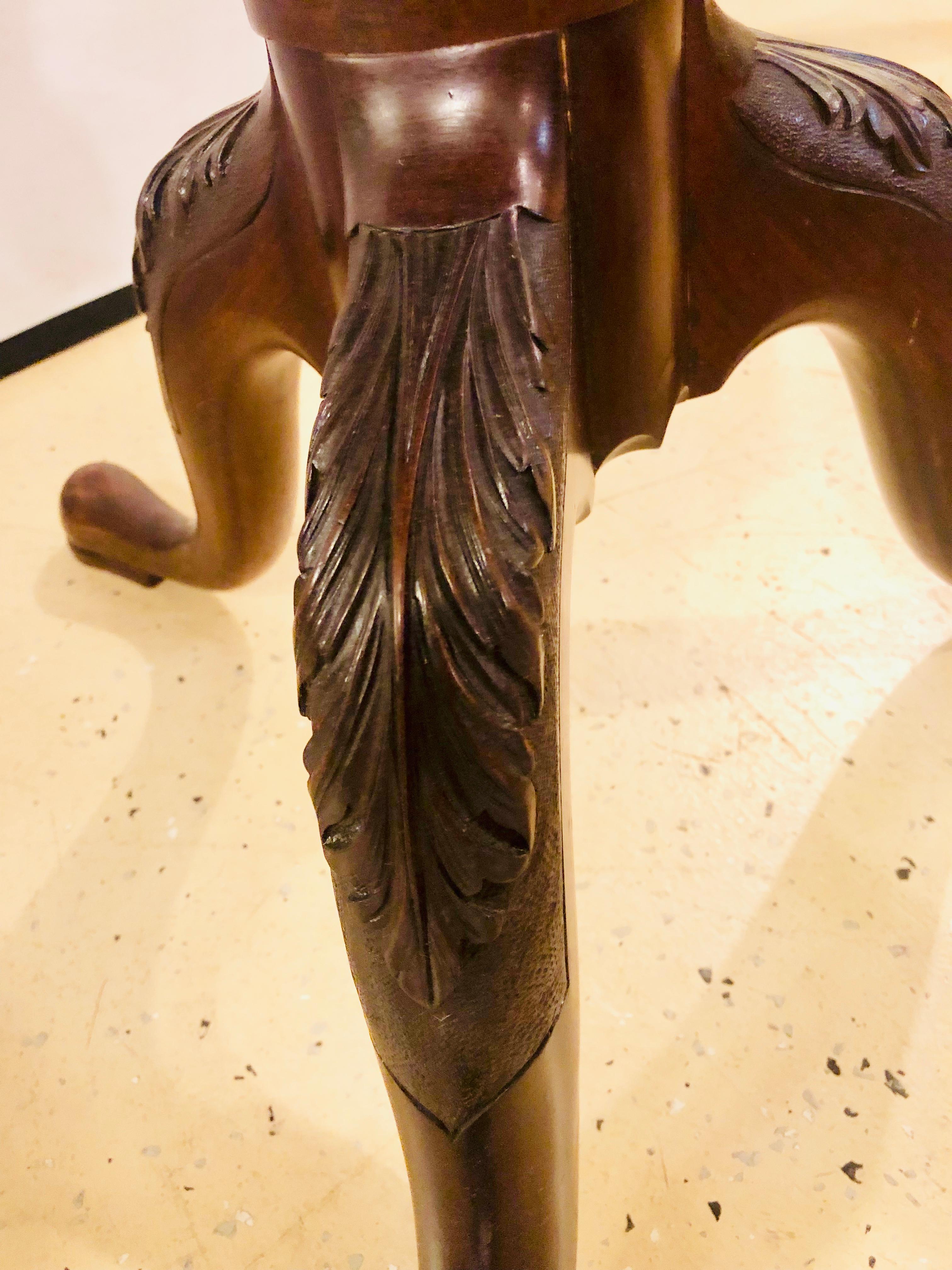 Georgian Style Mahogany Tilt-Top Supper Table at 1stDibs