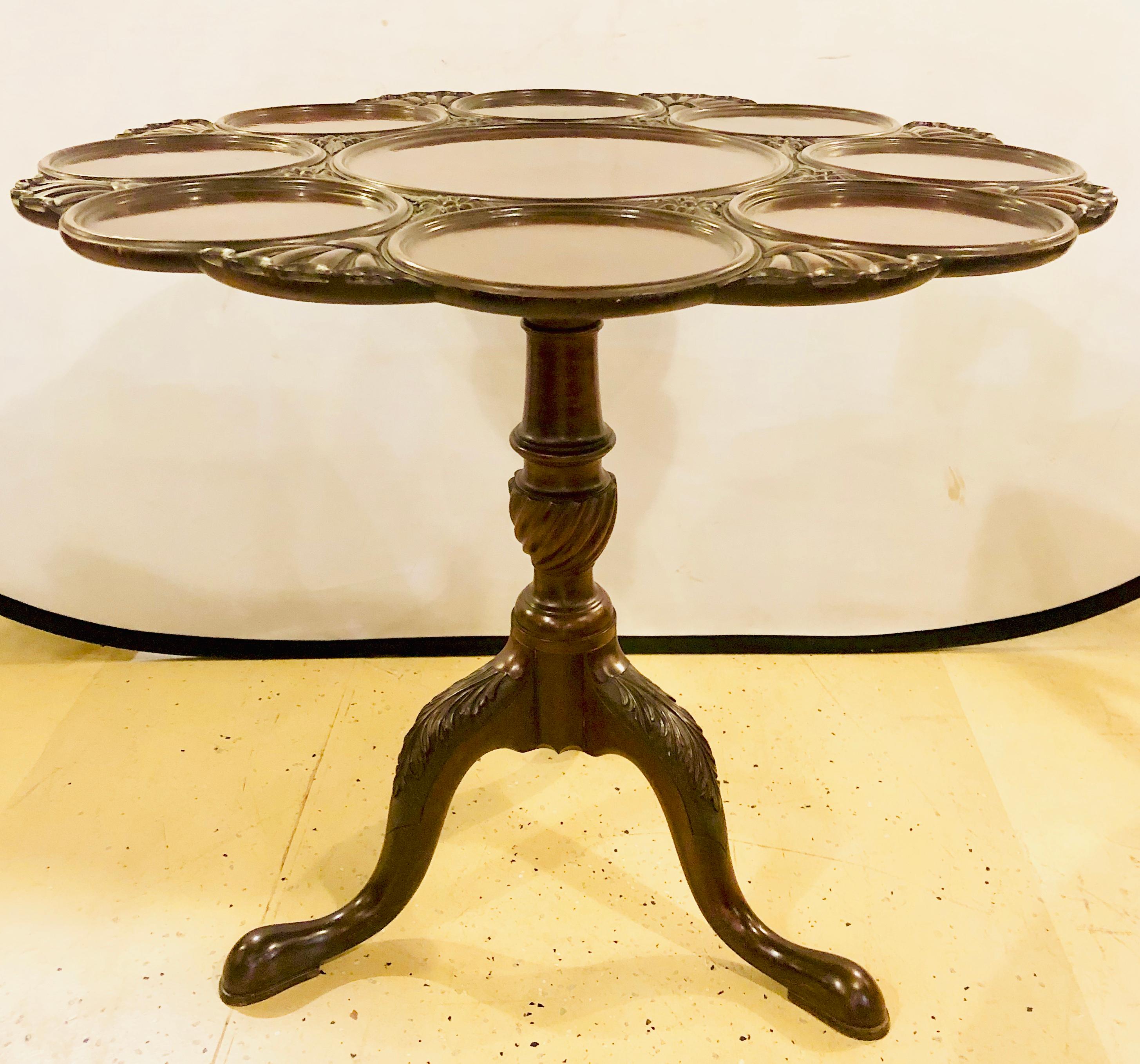 Georgian Style Mahogany Tilt-Top Supper Table at 1stDibs
