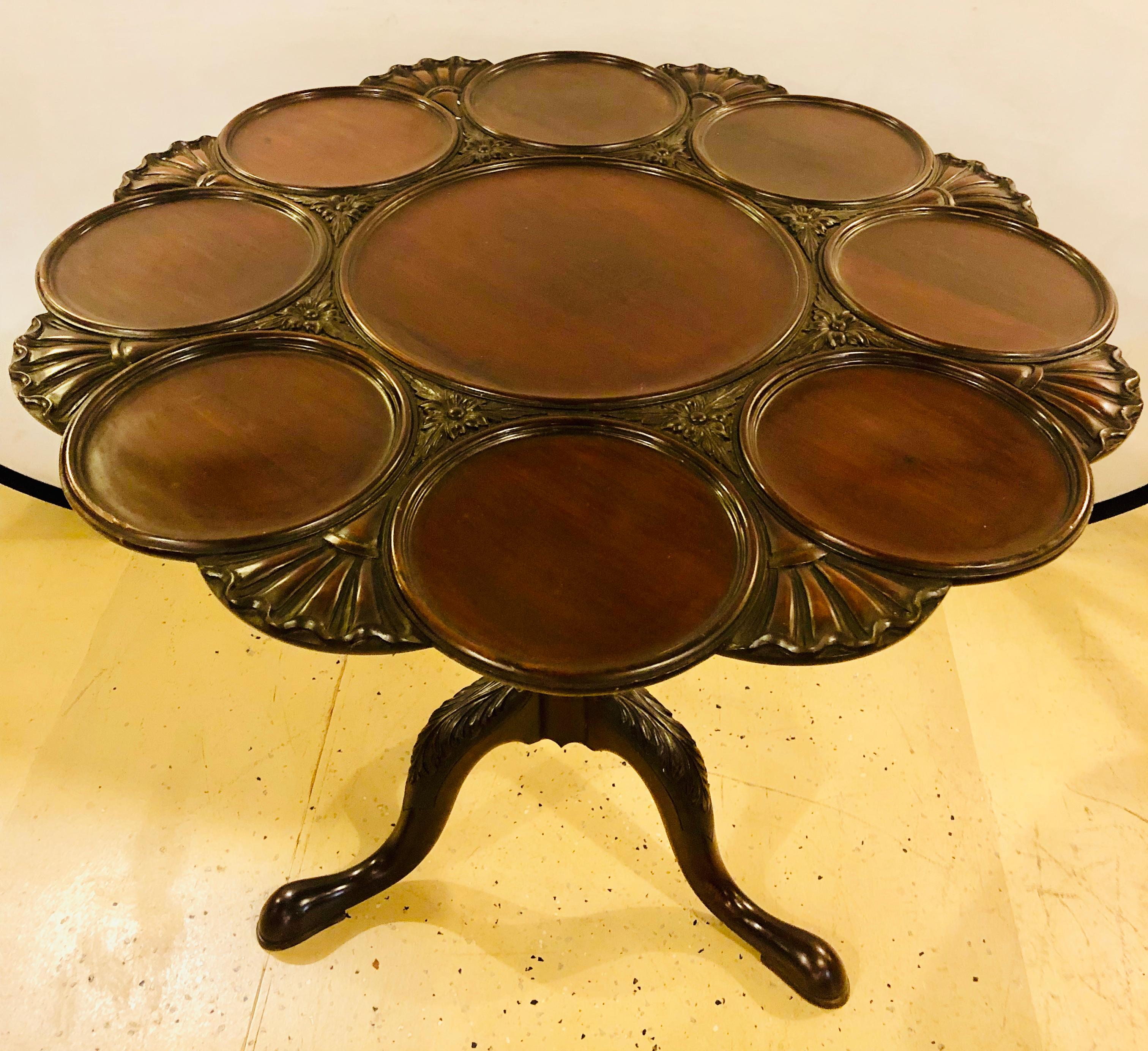 Georgian Style Mahogany Tilt-Top Supper Table at 1stDibs