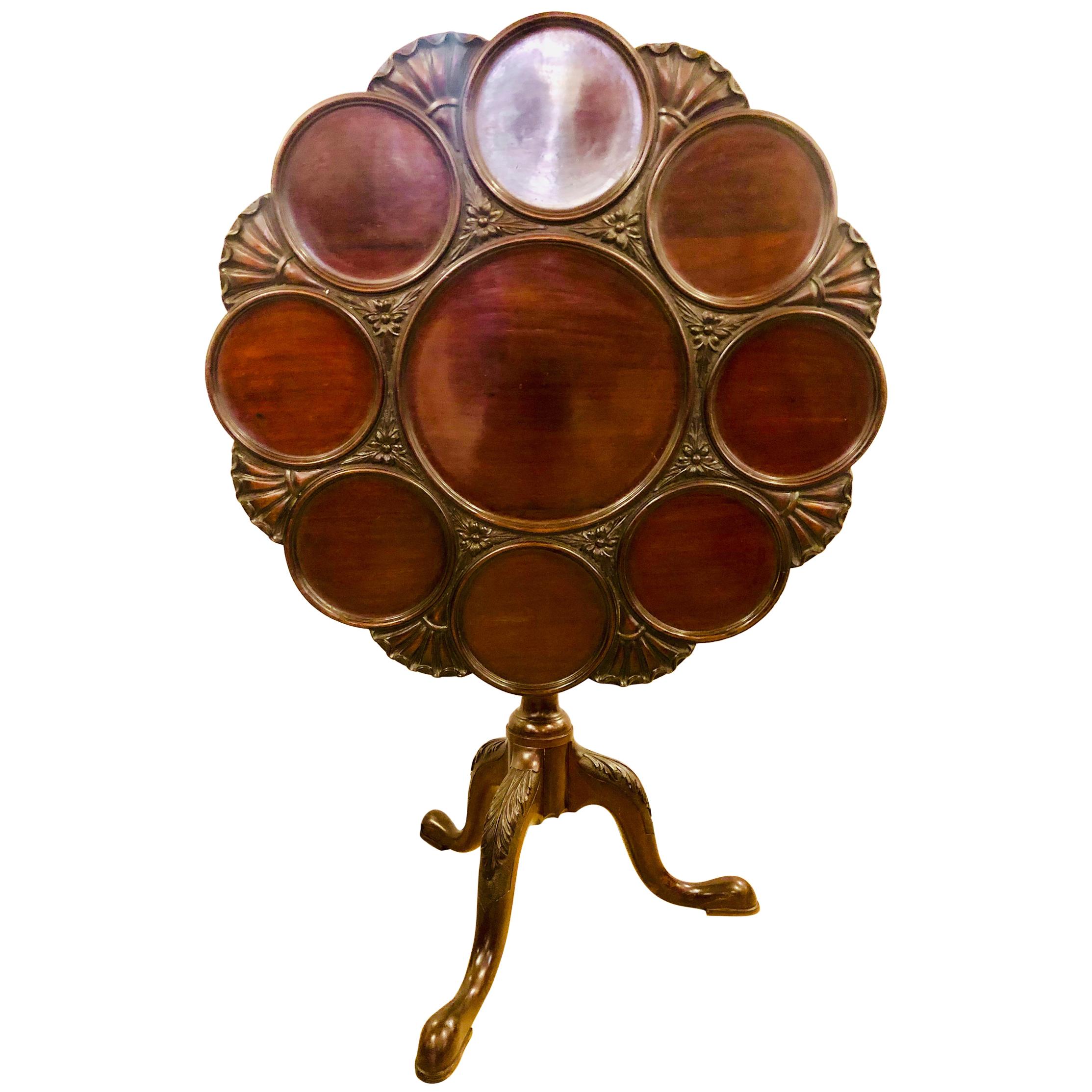 Georgian Style Mahogany Tilt-Top Supper Table at 1stDibs