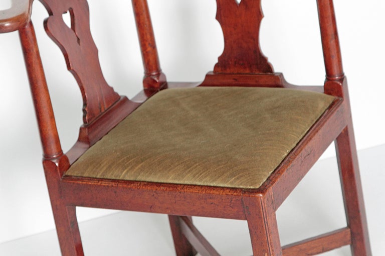 Georgian Style Roundabout or Smoking Chair at 1stDibs | high back ...