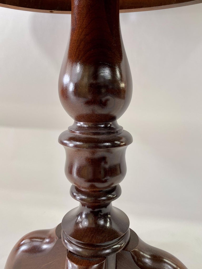 Georgian Style Tri-Leg Mahogany Gueridon, Side or End Table For Sale at ...