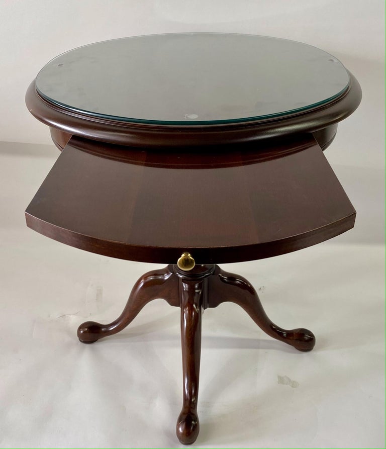 Georgian Style Tri-Leg Mahogany Gueridon, Side or End Table For Sale at ...