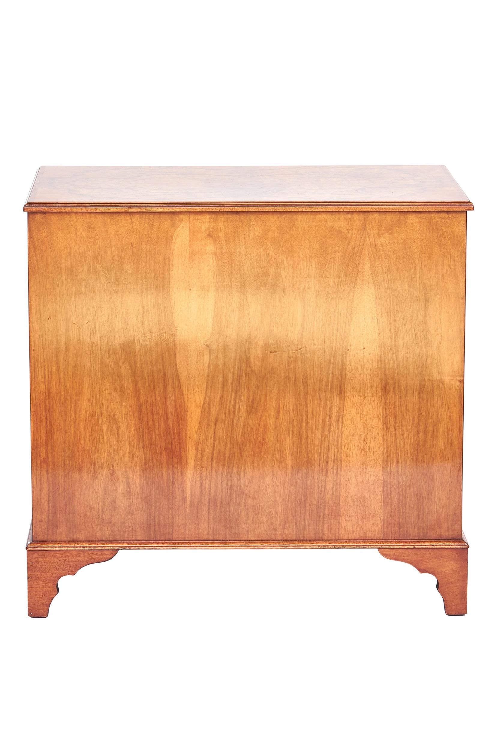 Georgian style Walnut Kneehole Dressing Table circa 1920s For Sale at ...