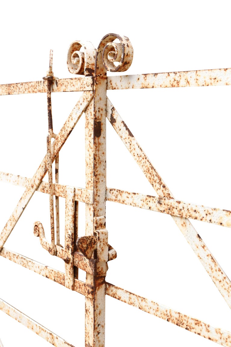 Georgian Wrought Iron Driveway Gates For Sale at 1stDibs | georgian ...