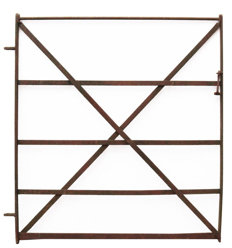 Georgian Wrought Iron Gate For Sale at 1stDibs