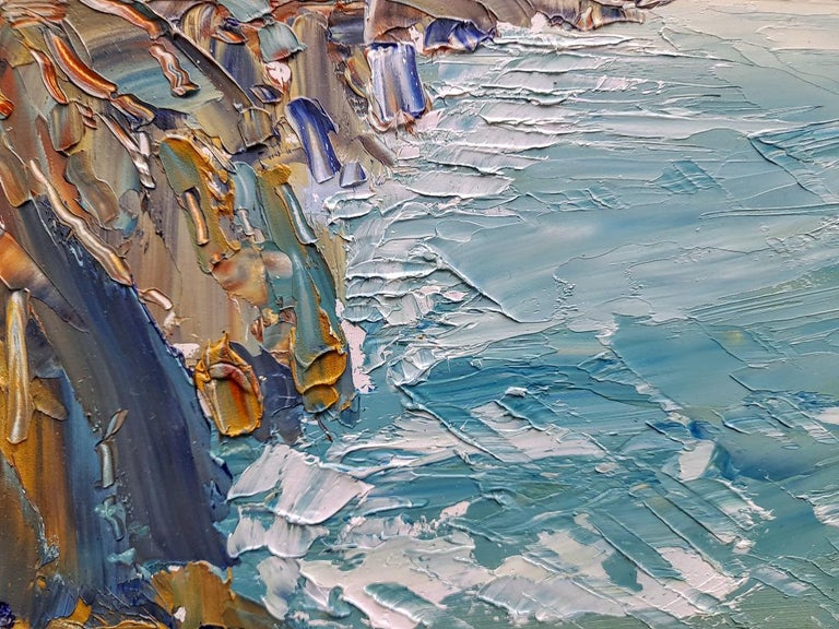Georgie Dowling - Evening at St Agnes, Cornwall by Georgie Dowling ...