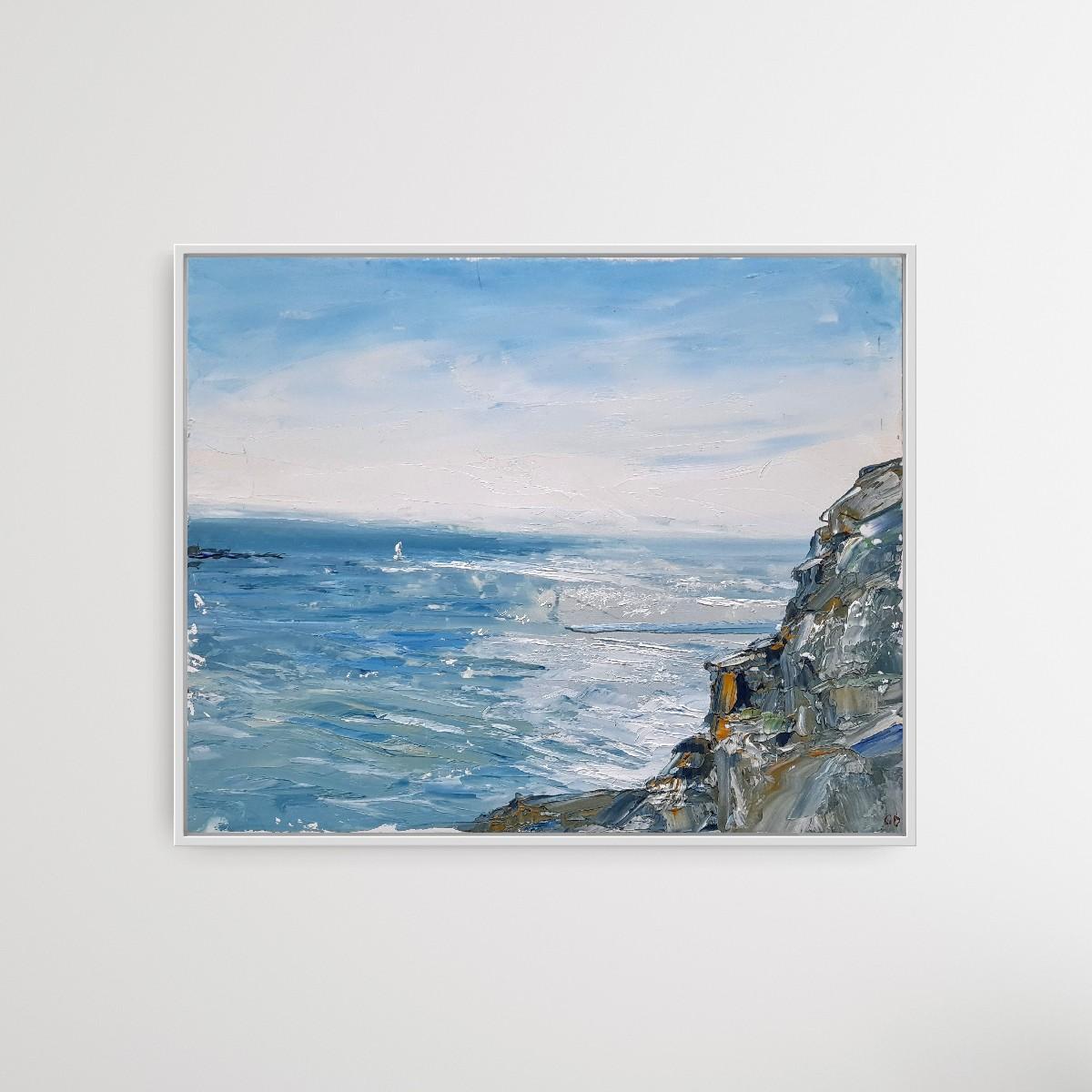 Georgie Dowling - Sparkling Sea, Gower Peninsula by Georgie Dowling ...