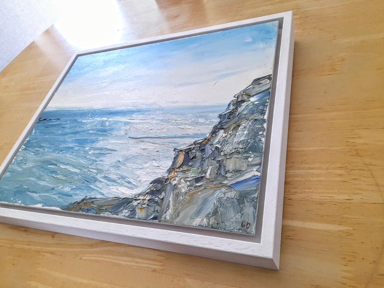 Georgie Dowling - Sparkling Sea, Gower Peninsula, Impressionist ...