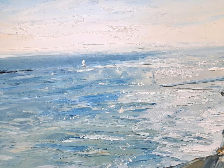 Georgie Dowling - Sparkling Sea, Gower Peninsula, Impressionist ...