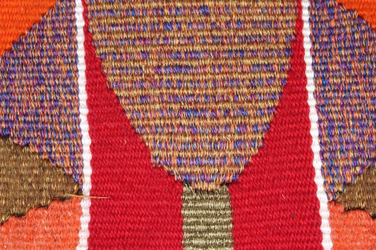 Georgie Elyane Bick Baraka III Mid-Century Modern Wall Hanging Tapestry ...
