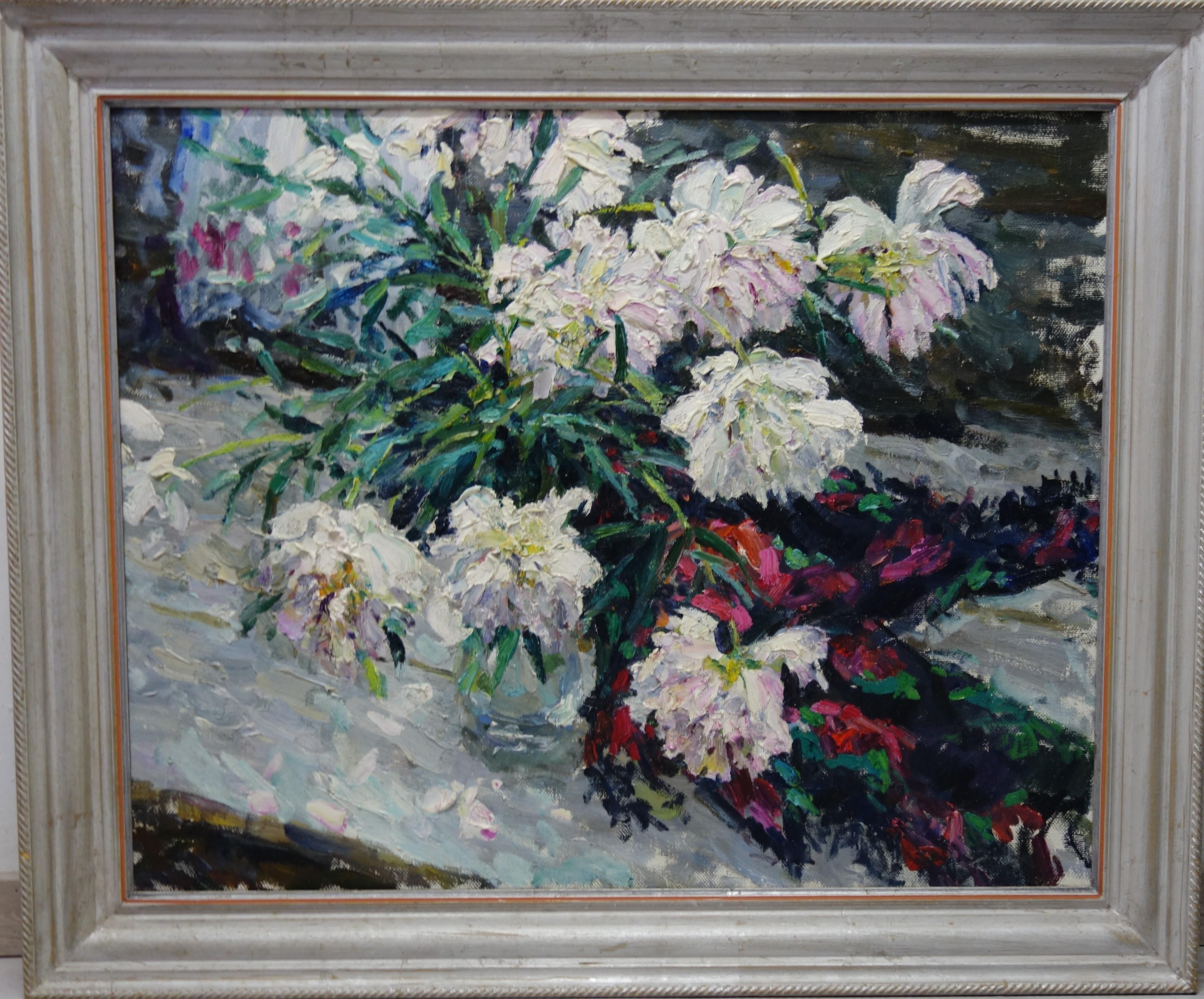 Georgij Moroz - "Peaches" Oil cm. 60 x 56 1980 For Sale at 1stDibs