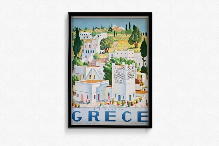 Georgios Moschos - Original travel poster made by George Moschos for ...