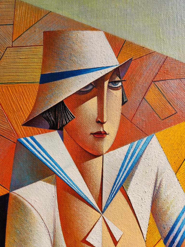 Georgy Kurasov - Aperitif - Girl and the Ocean For Sale at 1stDibs