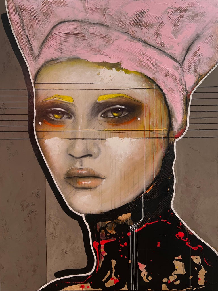 Ger Doornink - Amaru - 21st Century, Contemporary, Figurative, Portrait ...