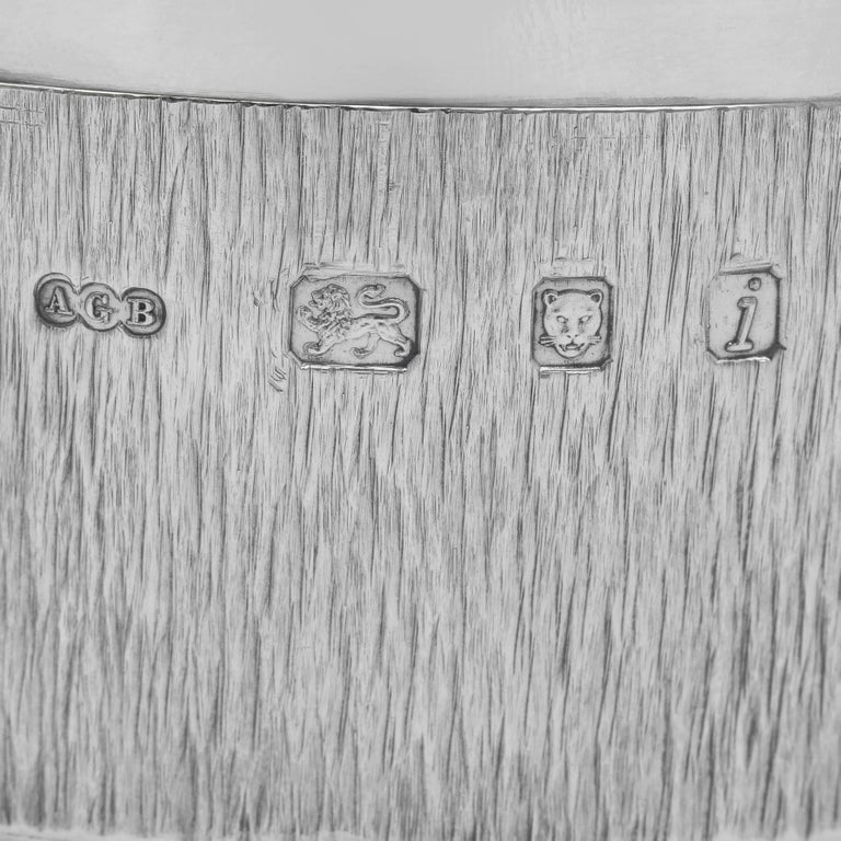 Gerald Benney Silver Candelabra, Mid-Century Modern Design, London ...