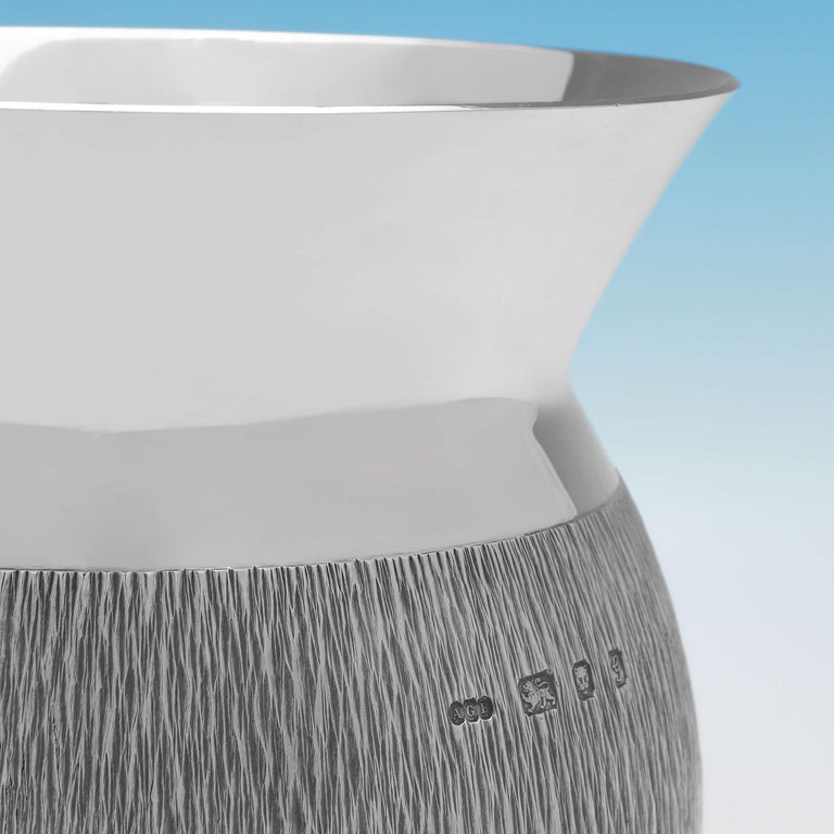 Gerald Benney, The Lawson Vase, Sterling Silver Hallmarked in 1981 For ...