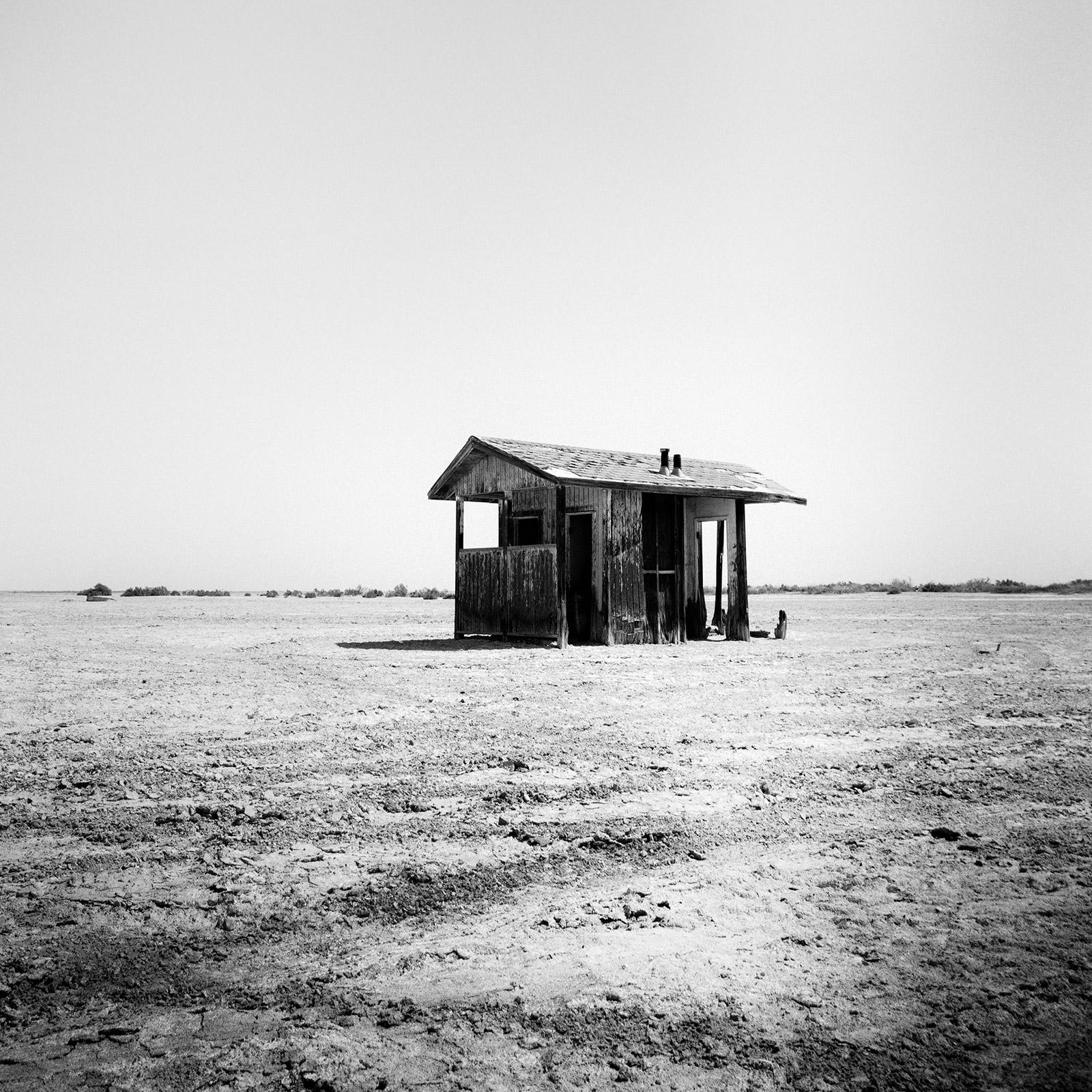Gerald Berghammer - Bath House, Salton Sea, California, USA, black and ...