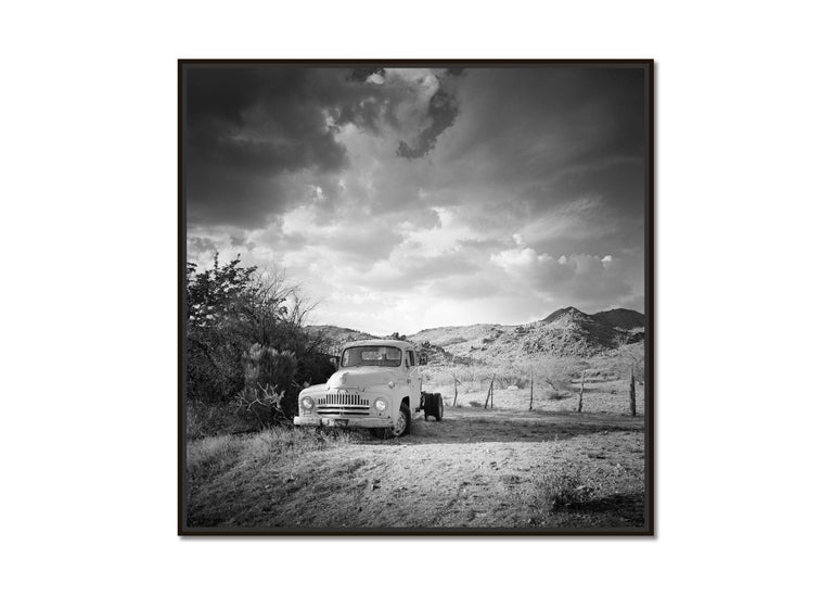 Gerald Berghammer - Old Car, Desert, Route 66, Arizona, USA, black and ...