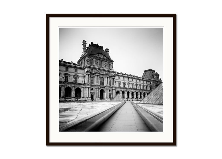 Gerald Berghammer - Pavillon Denon, Louvre, Paris, France, black and ...