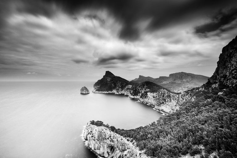 Gerald Berghammer - Mirador Es Colomer, Mallorca, Spain, Black and ...
