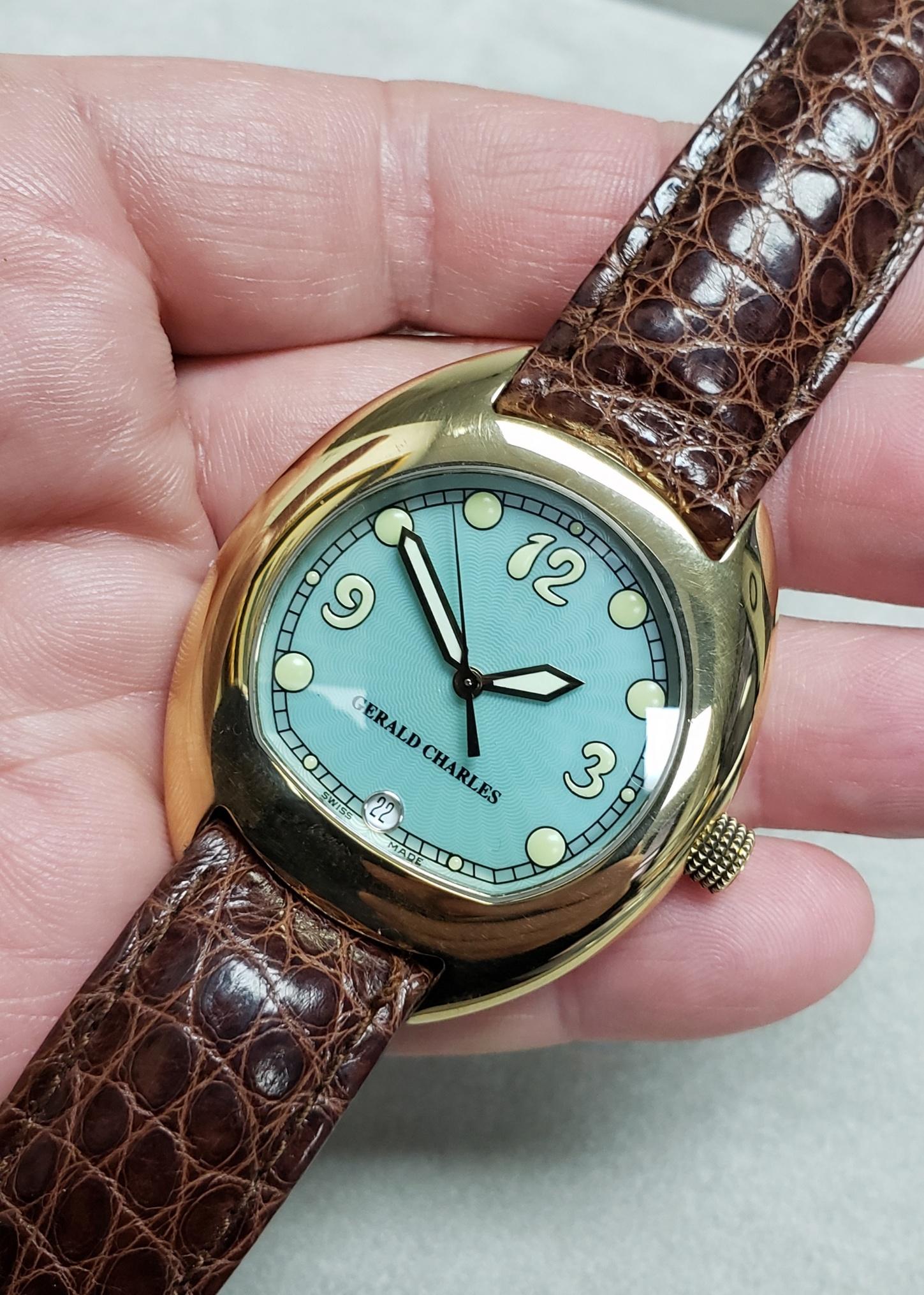 GERALD CHARLES Renaissance GC2N36 18K Automatic watch 40MM For Sale at ...