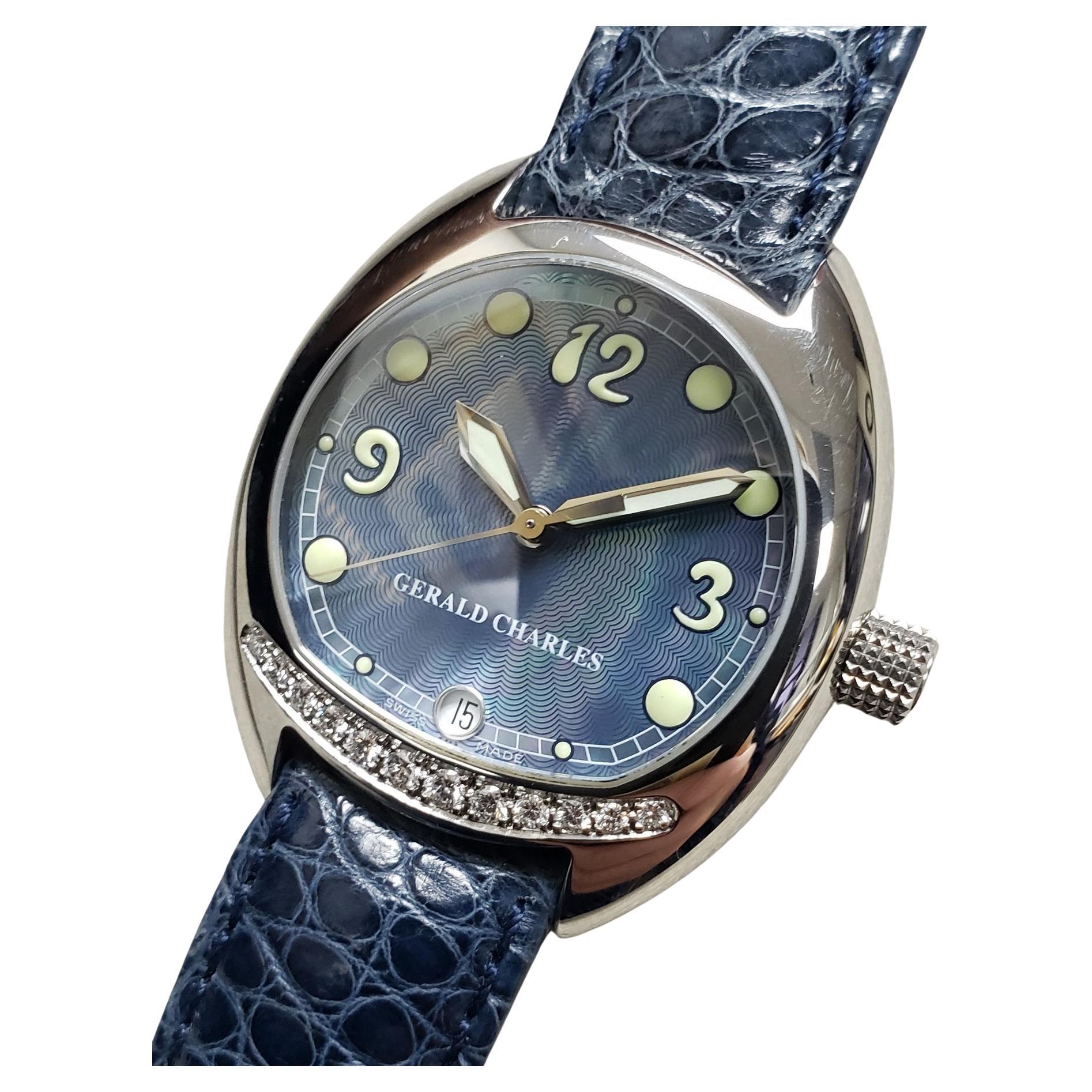 Chopard La Strada 533667 ladies Diamond watch 18K White Gold 7" For ...