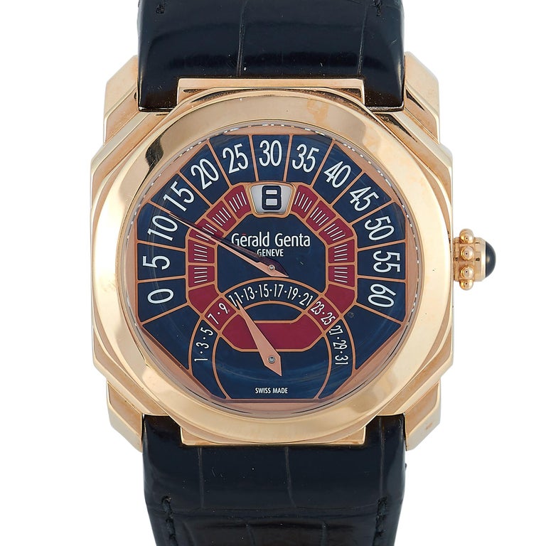 Gerald Genta Octo Bi-Retro Watch OBR.Y.50 at 1stDibs | gerald genta retro classic
