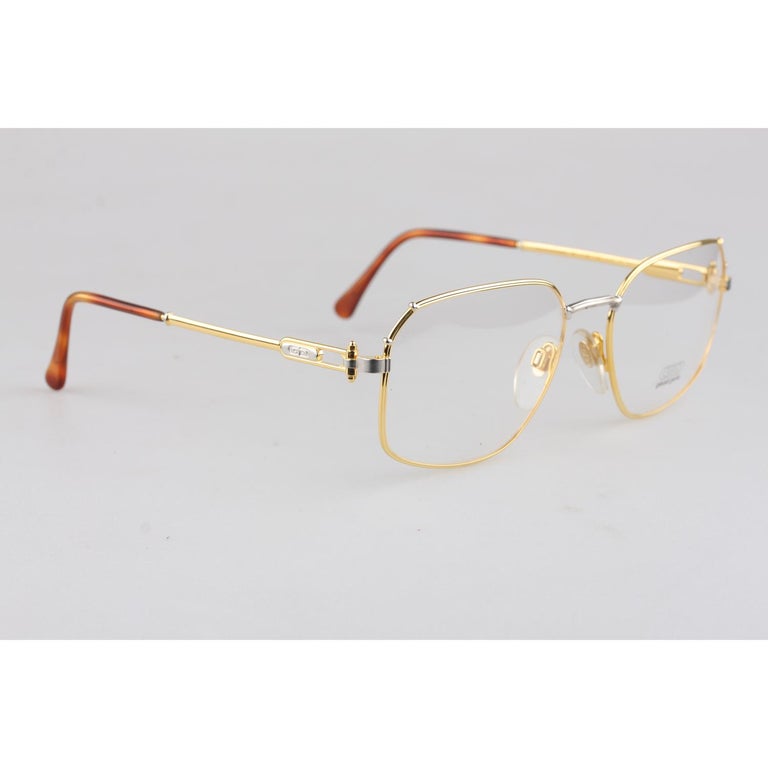 Gerald Genta Rare Vintage Unisex Gold Plated Eyeglasses New Old Stock ...