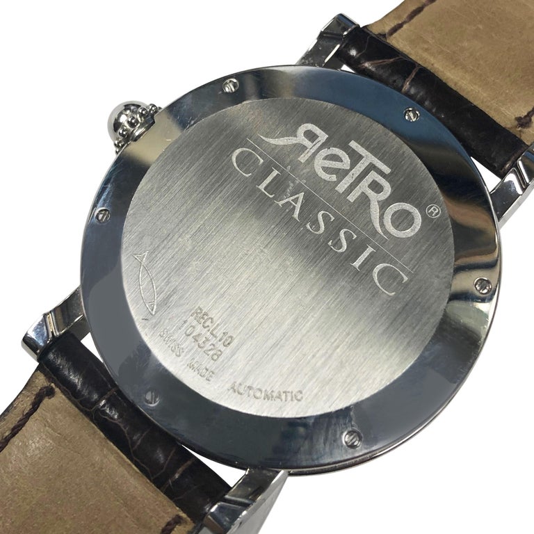 Gerald Genta Retrograde Minutes Jump Hour Automatic Automatic ...