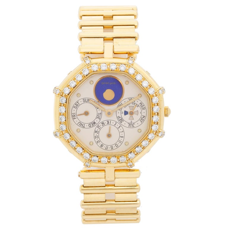 Gerald Genta Success Perpetual Calendar Watch G3274.7 at 1stDibs ...