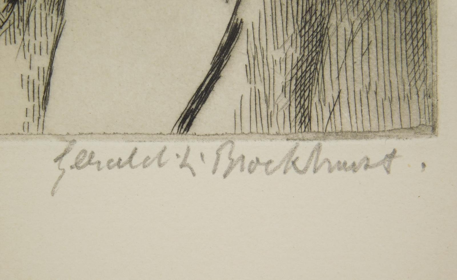 Gerald Leslie Brockhurst - Olliver St. John Gogarty at 1stDibs