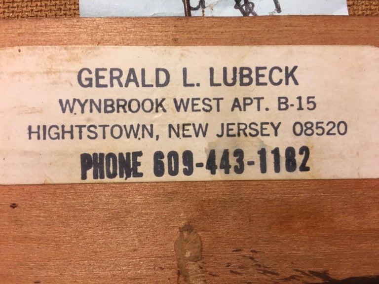Gerald Lubeck Oil on Masonite Landscape at 1stDibs