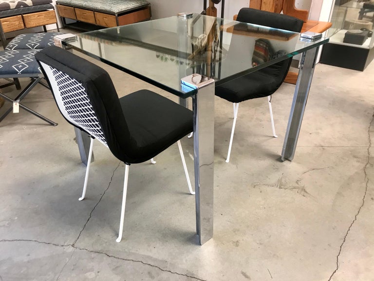 Gerald McCabe 'Clamp' Base Dinette Table at 1stDibs