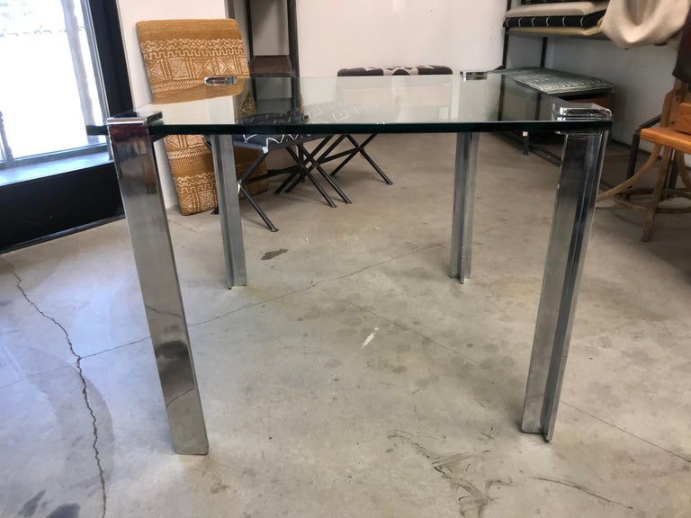 Gerald McCabe 'Clamp' Base Dinette Table at 1stDibs