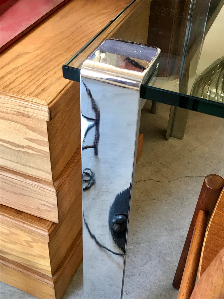 Gerald McCabe 'Clamp' Base Dinette Table at 1stDibs