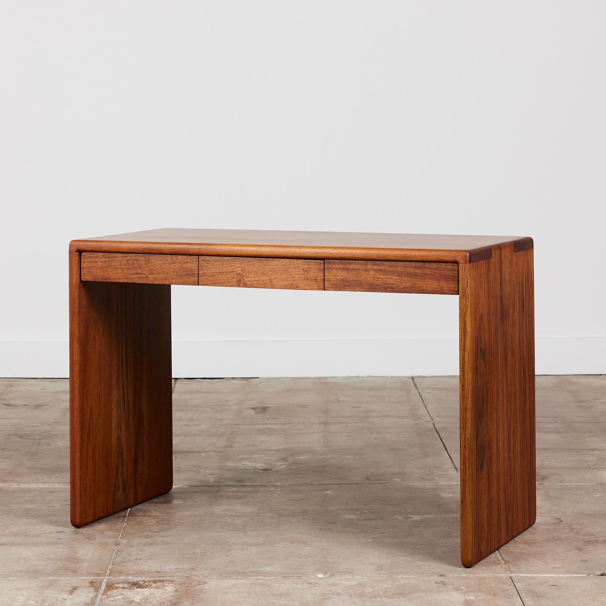 Gerald McCabe Shedua Waterfall Console/Desk at 1stDibs