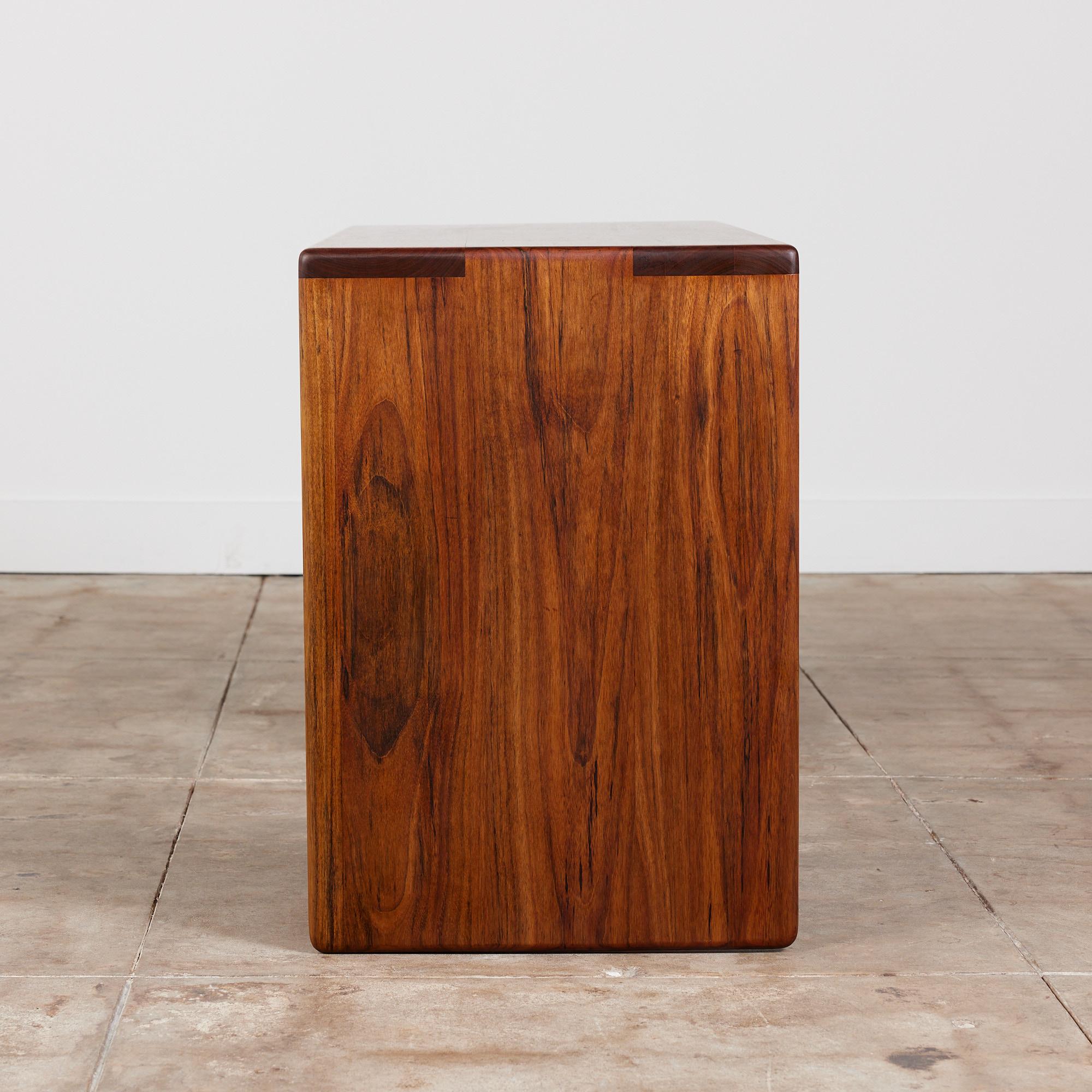 Gerald McCabe Shedua Waterfall Console/Desk at 1stDibs