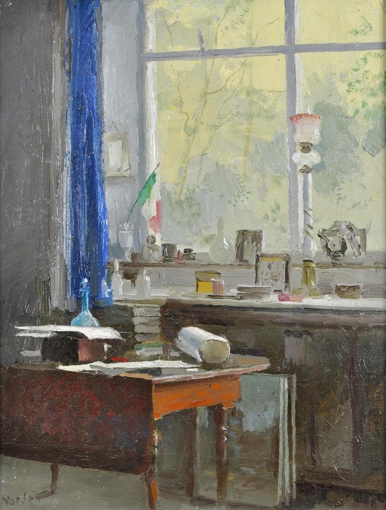 Gerald Norden - Studio of John Stanton Ward RA - Fine English Oil on ...