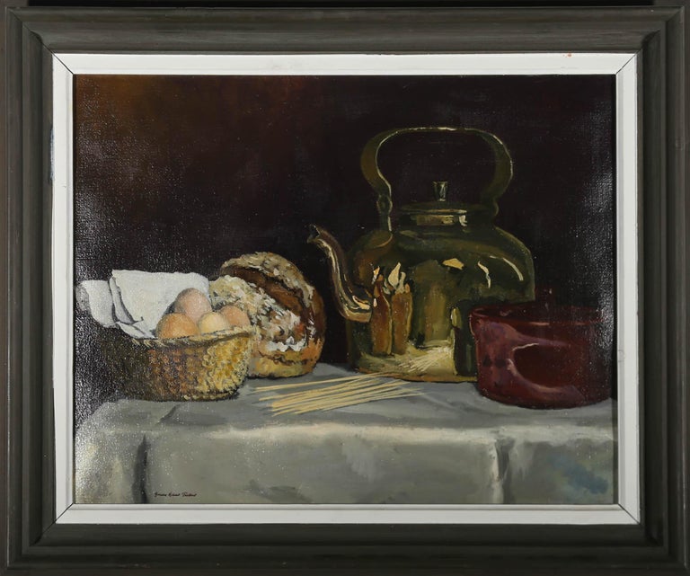 Gerald Robert Tucker - Gerald Robert Tucker (b.1932) - Oil, Still Life ...