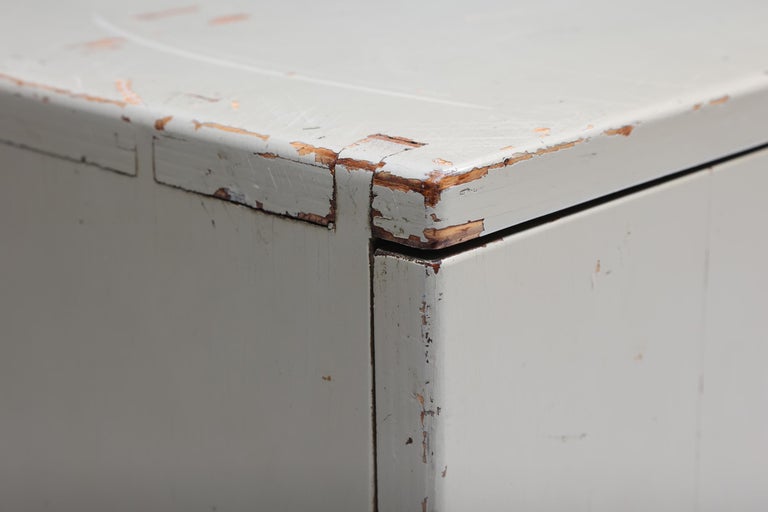 Gerald Summers Modernist Side Board, Grey Painted Wood, 1930s For Sale ...