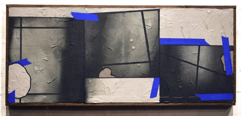 Gerald Wolfe - Untitled (Triptych 5) : contemporary abstract work of art For Sale at 1stDibs