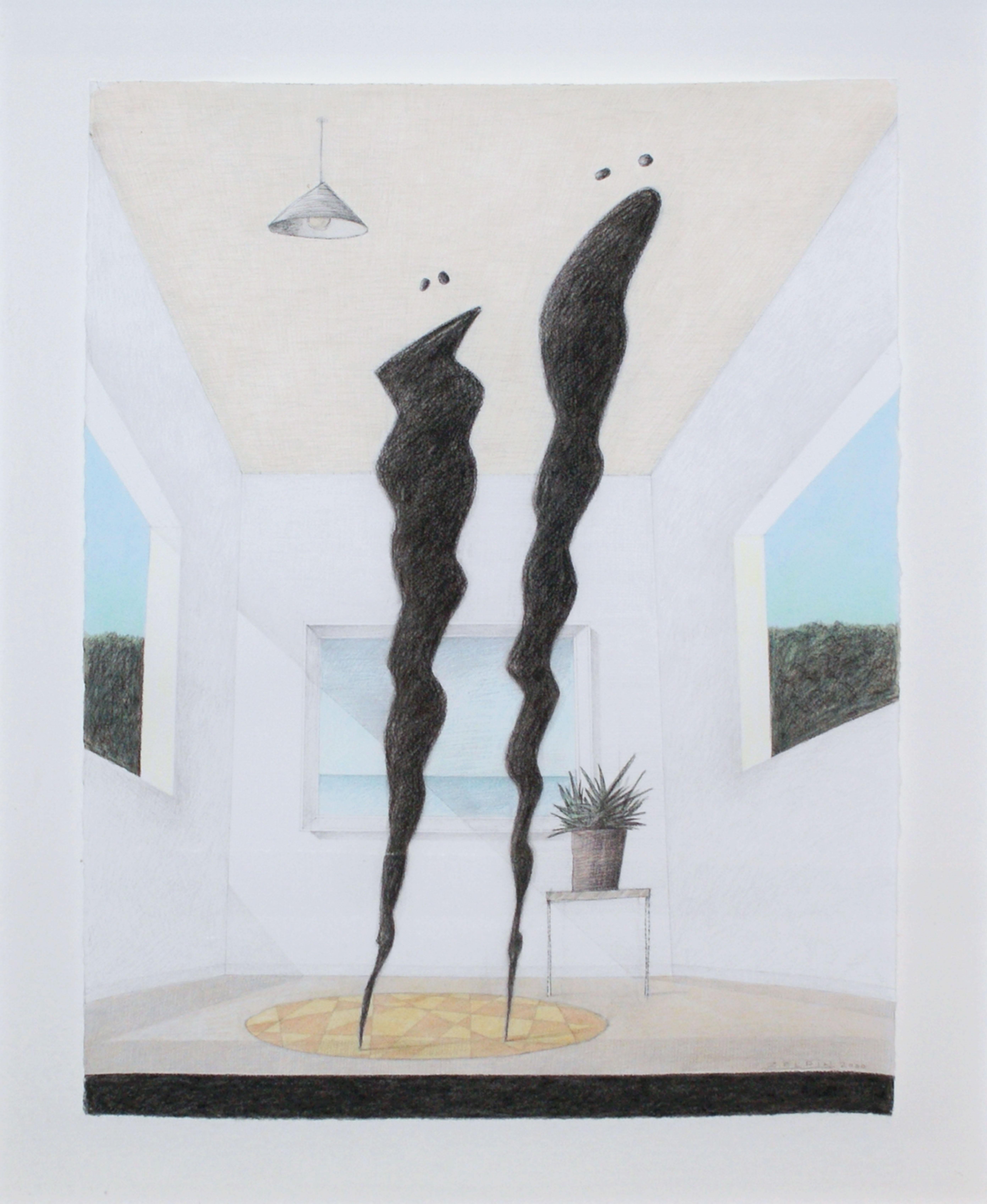 Sol Swerdloff - KADDISH Monumental Modernist Judaica Painting with ...