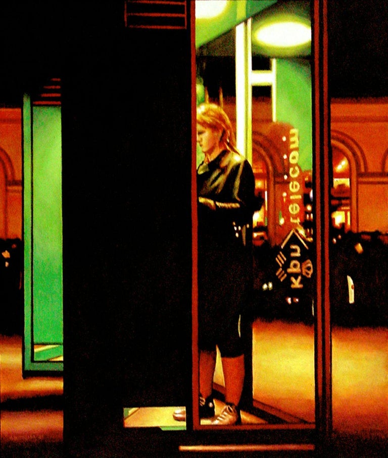 Gerard Boersma - Call, Painting, Acrylic on Wood Panel For Sale at 1stDibs