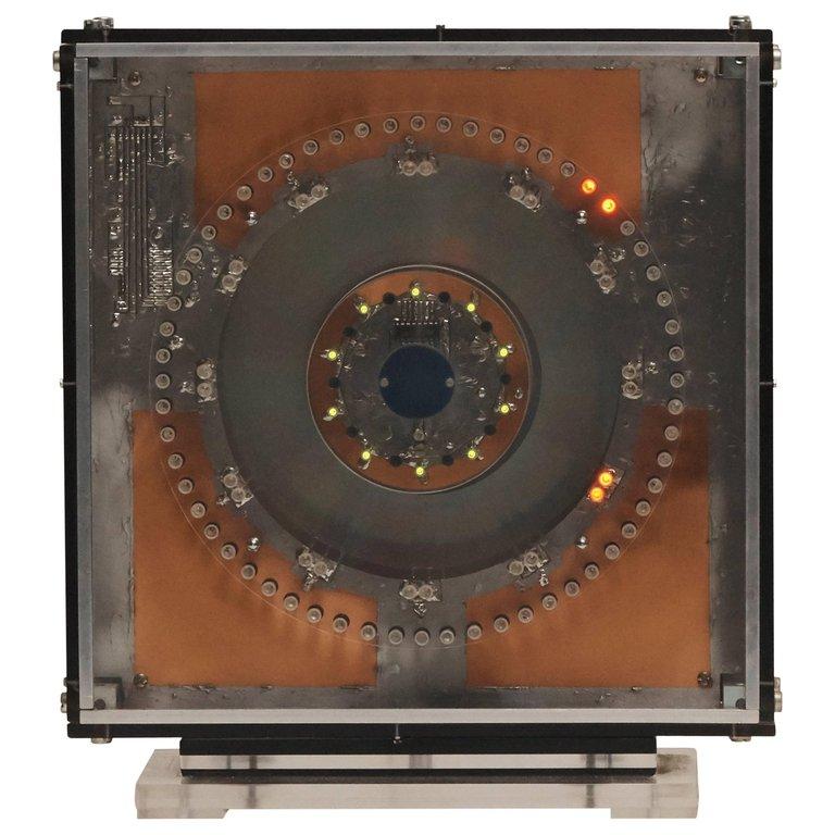 Gérard Haas "Timescapes: Led Chronotope", Light Sculpture, France ...