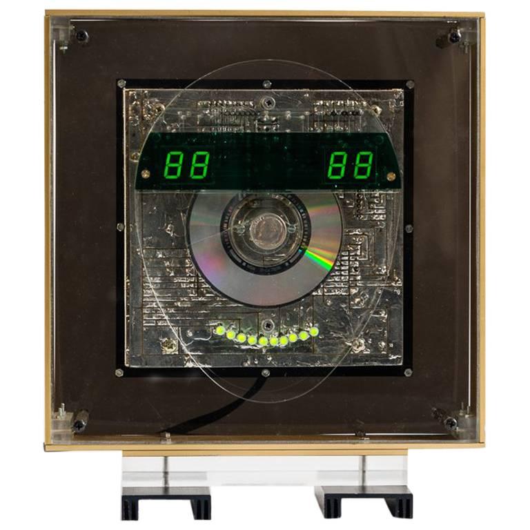 Gérard Haas "Timescapes, LED Chronotope", Light Sculpture, France ...