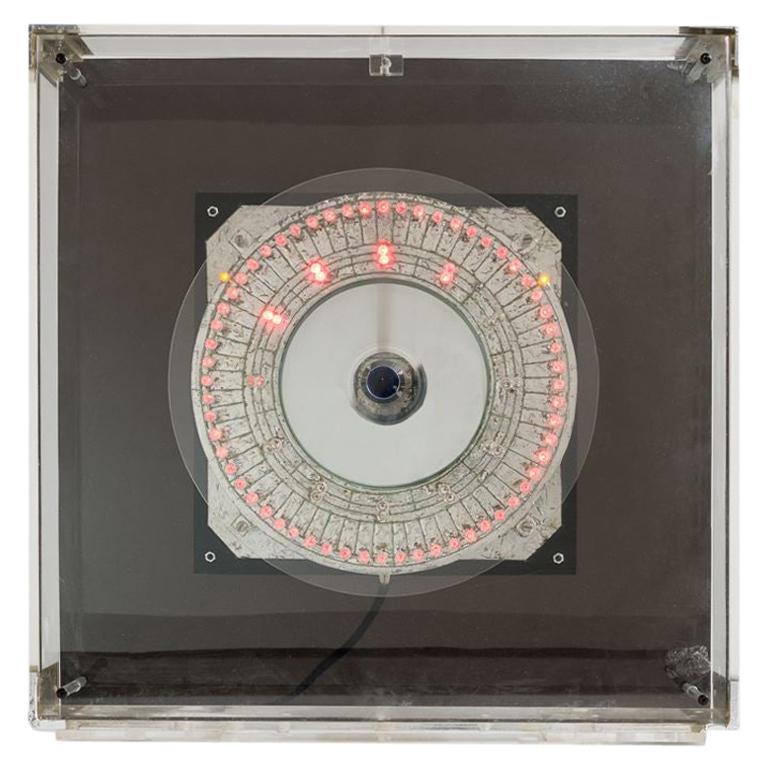 Gérard Haas "Timescapes, LED Chronotope", Light Sculpture, France ...